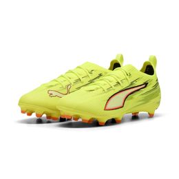 Puma Kinder Fu&szlig;ballschuh "ULTRA 6 PRO FG/AG Fu&szlig;ballschuhe Jugendliche", Gr. 35,5, gelb, Obermaterial: Textil, Synthetik. Futter: Textil, Synthetik.