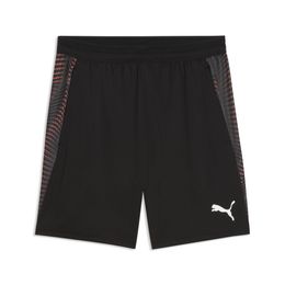 Puma Sporthose "individualFINAL Fu&szlig;ballshorts Herren", schwarz, Gr. XS, unifarben, Obermaterial: 100% Polyester. Taschenfutter: 100% Polyester.