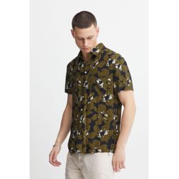 Blend Herren Kurzarmhemd "BHShirt", blau, Gr. S, gebl&uuml;mt, 100% Viskose, Hemden, Stilvolles Hemd mit kurzen &Auml;rmeln