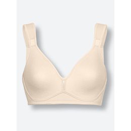 w&auml;schepur W&Auml;SCHEPUR Damen Soft-BH, Gr. 80elfenbein, 43% Polyester, 30% Polyamid, 23% Baumwolle, 4% Elasthan, BHs
