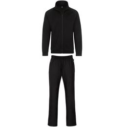 TRIGEMA Herren Jogginganzug "TRIGEMA Jogginganzug", schwarz, Gr. XXL, 70% Baumwolle, 30% Polyester, Sportanz&uuml;ge
