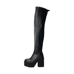 Buffalo Over the Knee Boots 'KILLAH' female Black size 40