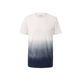 Tchibo - Dip-Dye-T-Shirt - Herren - Gr. XL - wei&szlig;/print