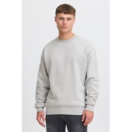 Rundhalspullover Blend "BHMCOPPER", Damen, Gr. XXL, stone mix, Sweatware, 50% Baumwolle, 50% Polyester, unifarben, Basic, relaxed fit normal, Rundhals, eingesetzt, Pullover Rundhalspullover, Klassischer Sweatpullover mit Rundhalsausschnitt