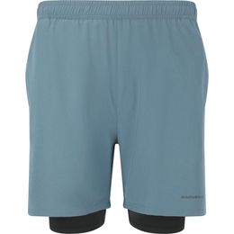 Endurance Kros 2-in-1 Shorts Bekleidung Herren blau