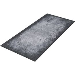Teppich "Shades of Grey", grau, B:60cm H:7mm L:140cm, Kunstfaser, wash+dry by Kleen-Tex, Teppiche, Teppich, rutschhemmend, waschbar, Wohnzimmer
