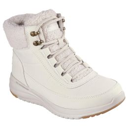 Winterboots Skechers "ON-THE-GO STELLAR", Damen, Gr. 39, beige, Lederimitat, Textil, unifarben, Schuhe Winterboots, Schnürstiefel, Trekkingschuh mit ULTRA GO Dämpfung, Topseller