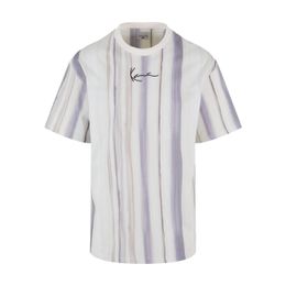 Karl Kani Damen T-Shirt "Karl Kani Herren"cream, blau, Gr. S, 100% Baumwolle, Shirts