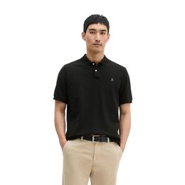 Marc O'Polo Poloshirt MARC O'POLO "aus reiner Bio-Baumwolle", Herren, Gr. XXL, schwarz, Obermaterial: 100% Baumwolle, unifarben, skinny fit, Rippbündchen, Shirts