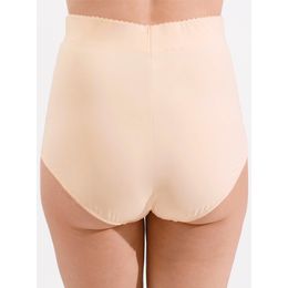 w&auml;schepur Miederhose W&Auml;SCHEPUR, Damen, Gr. 38, 2 Stk., schwarz (schwarz, puder), 86% Polyamid, 14% Elasthan, Unterhosen