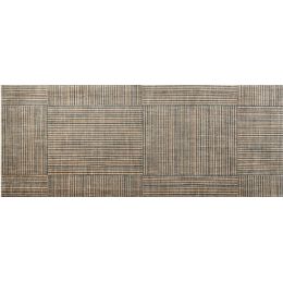 Fu&szlig;matte Gr. 1, grau (taupe, grau), B:70cm H:9mm L:120cm, Polyamid, Teppiche, Fu&szlig;matte