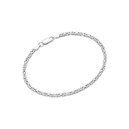 K&ouml;nigsarmband Firetti "Schmuck Geschenk Silber 925 Armschmuck Armband K&ouml;nigskette" Gr. 19, silber (silberfarben), Armb&auml;nder, Damen, 19, Silber 925 (Sterlingsilber), K&ouml;nigsarmband
