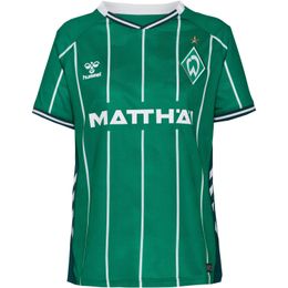 Hummel WERDER BREMEN 25-26 AWAY Teamtrikot Damen - Gr&ouml;&szlig;e M - gr&uuml;n
