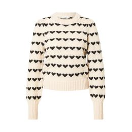 Jacqueline de Yong JDY Pullover 'JDYSigrid' Damen Gr&ouml;&szlig;e XS beige / schwarz