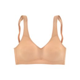 Nuance by Lascana Damen T-Shirt-BH, nougat, Gr&ouml;&szlig;e 100B