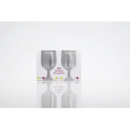 Flamefield Wine Goblet Weinglas stapelbar 2 teilig 260 ml - Gl&auml;ser