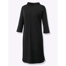 WITT Damen Jerseykleid, schwarz, Gr&ouml;&szlig;e 50