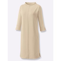 WITT Damen Jerseykleid, sand, Gr&ouml;&szlig;e 50