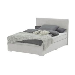 M&ouml;bel Kraft Boxbett Cord H&auml;rtegrad H3 140x200 cm grau Ma&szlig;e (cm): B: 147 H: 104 &raquo; M&ouml;bel Kraft