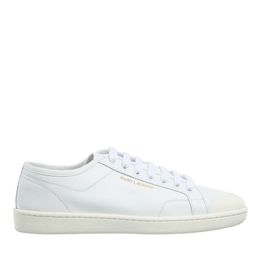 SAINT LAURENT Low-Top Sneaker - Gym Sneakers - Gr. 38 (EU) - in Wei&szlig; - f&uuml;r Damen