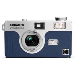 Kodak 35mm Kamera F8 navy blue analoge Kleinbildkamera
