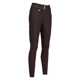 Pikeur Ges&auml;&szlig;einsatz-Reithose New Candela braun Damen 68