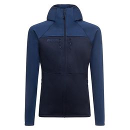 Rockexperience ROCK EXPERIENCE Fleecejacke "Linzor" in Dunkelblau - 56% | Gr&ouml;&szlig;e M | Herren-pullover-sport