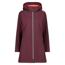 CMP Softshellmantel in Rot - 54% | Gr&ouml;&szlig;e 38 | Damen-outdoorjacken