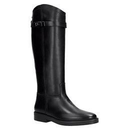 Wojas Leder-Stiefel in Schwarz - 39% | Gr&ouml;&szlig;e 38 | Damen-stiefel