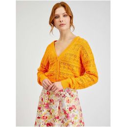 ORSAY Cardigan in Orange - 40% | Gr&ouml;&szlig;e M | Damen-pullover-cardigans