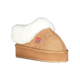 Geographical Norway Hausschuhe "Oninkasi" in Hellbraun - 67% | Gr&ouml;&szlig;e 37 | Damen-pantoletten