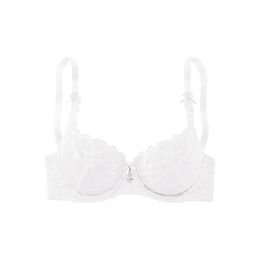 Lascana B&uuml;gel-BH ', Dirndl-BH' wei&szlig; Gr. 95F. Mit B&uuml;gel
