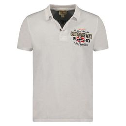 Geographical Norway Poloshirt "Kapricio" in Wei&szlig; - 65% | Gr&ouml;&szlig;e 128 | Kinder-oberteile