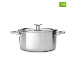 KitchenAid 2tlg. Edelstahl-Topf "Multi-Ply" - Ø 24 cm - 26% | Kochgeschirr