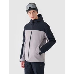 4F Ski-/ Snowboardjacke in Grau - 65% | Gr&ouml;&szlig;e XL | Herren-outdoorjacken
