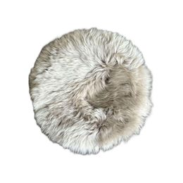 Kaiser Naturfellprodukte Lammfell-Sitzauflage in Taupe - 10% | Gr&ouml;&szlig;e 35x35 cm |