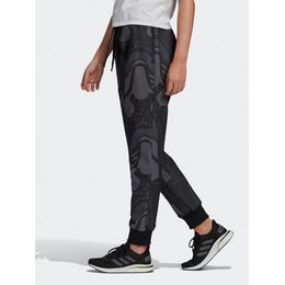 Adidas Sweathose in Schwarz/ Grau - 64% | Gr&ouml;&szlig;e S | Damenhosen