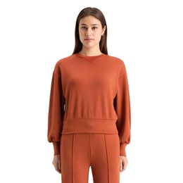 Scotch & Soda Scotch & Soda Sweatshirt in Cognac - 71% | Gr&ouml;&szlig;e M | Damen-sweatshirts-jacken