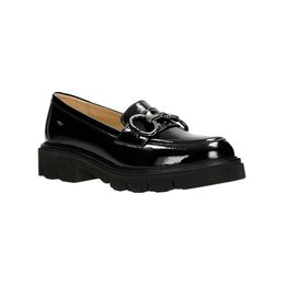 Wojas Leder-Mokassins in Schwarz - 37% | Gr&ouml;&szlig;e 40 | Damen-schuhe-halbschuhe