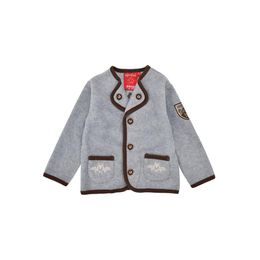 BONDI Trachten-Fleecejacke in Grau - 53% | Größe 74 | Babyjacken