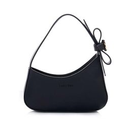 Lucky Bees Schultertasche ''Monroe'' in Schwarz - (B)26 x (H)18 x (T)7 cm - 63% | Damen-taschen
