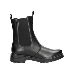 Wojas Leder-Chelsea-Boots in Schwarz - 23% | Gr&ouml;&szlig;e 39 | Stiefeletten