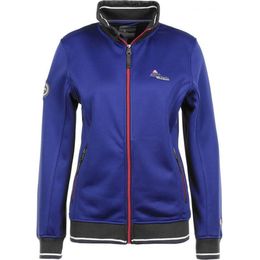 Peak Mountain Fleecejacke "Acreen" in Blau - 68% | Gr&ouml;&szlig;e M | Damenjacken