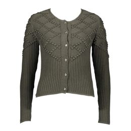 BERWIN & WOLFF Berwin & Wolff Cardigan in Khaki - 76% | Gr&ouml;&szlig;e 38 | Damen-pullover-cardigans