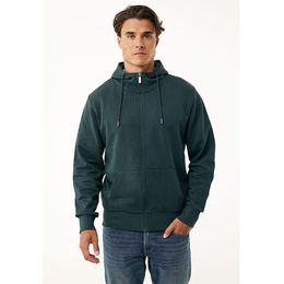 Mexx Sweatjacke in Dunkelgr&uuml;n - 47% | Gr&ouml;&szlig;e M | Herren-sweatshirts-jacken