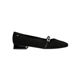 Wojas Leder-Ballerinas in Schwarz - 36% | Gr&ouml;&szlig;e 37 | Damen-ballerinas