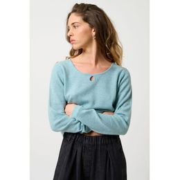 AUTHENTIC CASHMERE Kaschmir-Pullover "Glyder" in Hellblau - 47% | Gr&ouml;&szlig;e M | Damen-pullover-cardigans