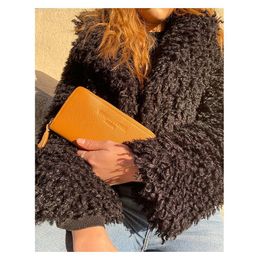 Christian Laurier Leder-Geldb&ouml;rse "Mony" in Camel - (B)19,5 x (H)10,5 cm - 50% | Portemonnaies-etuis