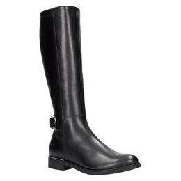 Wojas Leder-Stiefel in Schwarz - 41% | Gr&ouml;&szlig;e 38 | Damen-stiefel