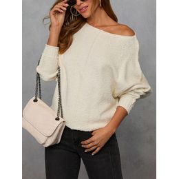 LA Angels Pullover in Creme - 52% | Gr&ouml;&szlig;e L | Damen-pullover-cardigans